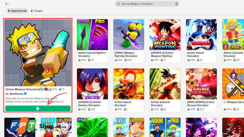 Update code Anime Weapon Simulator mới nhất tháng 01/2026