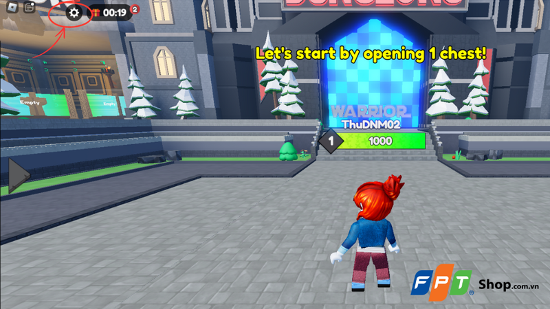 Nâng cấp trang bị với code Chest Hero Simulator mới nhất 2025