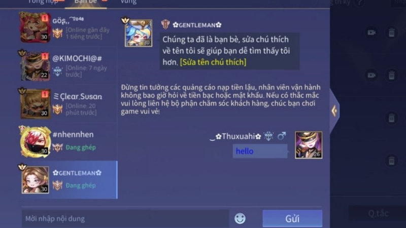 Có bảng code chữ to Liên Quân không? Cách nhập chữ to hiệu quả