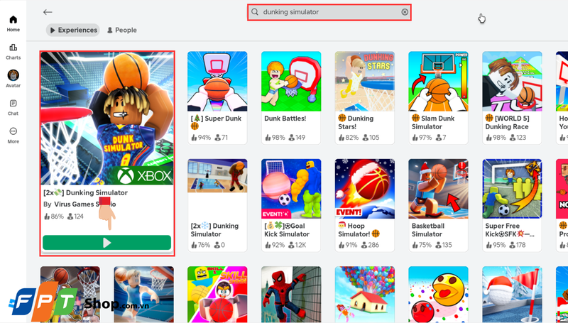Update code Dunking Simulator mới nhất 2026 từ nhà phát hành