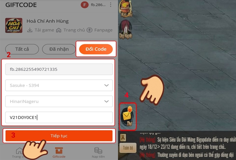 Code Hỏa Chí Anh Hùng mới nhất 2024: Cách nhập code đơn giản