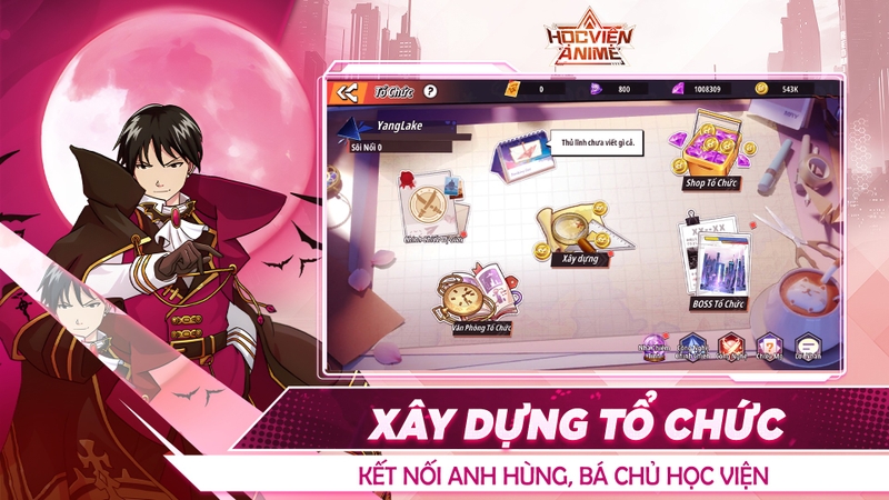 Code Học Viện Anime Legend mới 2026 nhận thưởng cực hấp dẫn