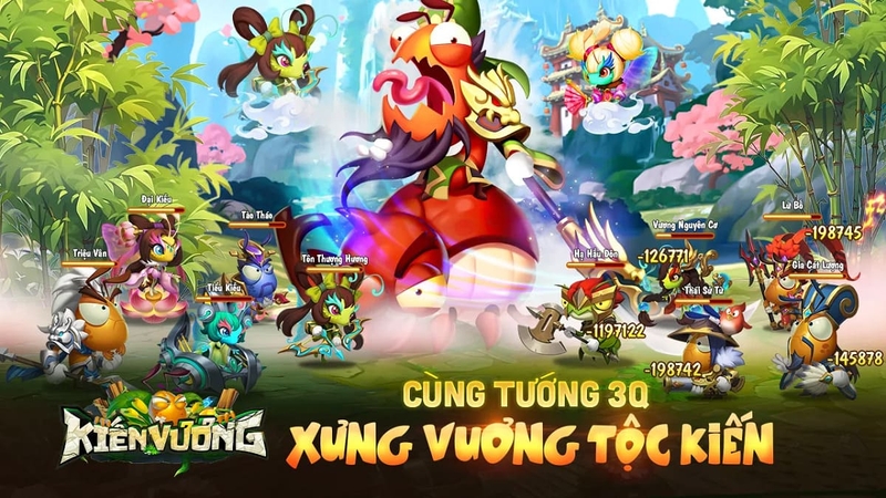 Trọn bộ code Kiến Vương 3Q Mobile mới nhất 2025 và cách nhập