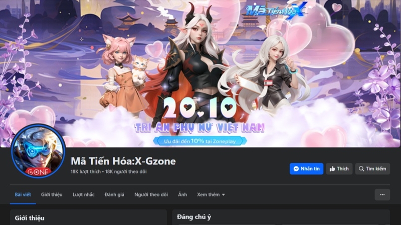 Cách nhập code Mã Tiến Hóa X Gzone để đổi quà mới nhất 2024