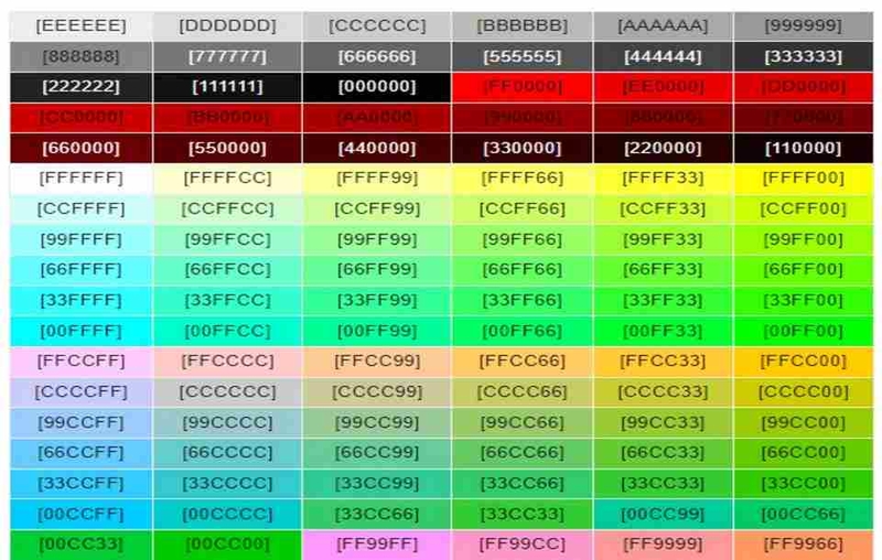 Code màu Liên Quân mới nhất – Bí quyết đặt tên Liên Quân có màu cực ...