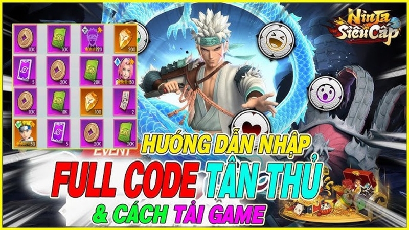Code Ninja Siêu Cấp mới nhất tháng 12/2025 nhận quà hấp dẫn