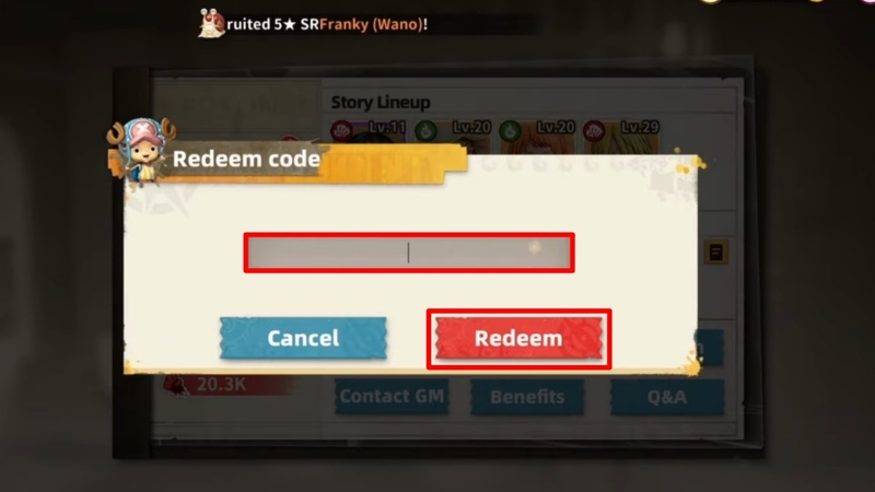 Tổng hợp code Pirate King Legend mới nhất 2025, các bước nhập