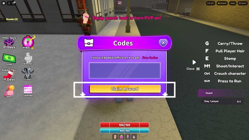 Code Roblox: Baddies mới nhất 2026 và các cách nhập đơn giản