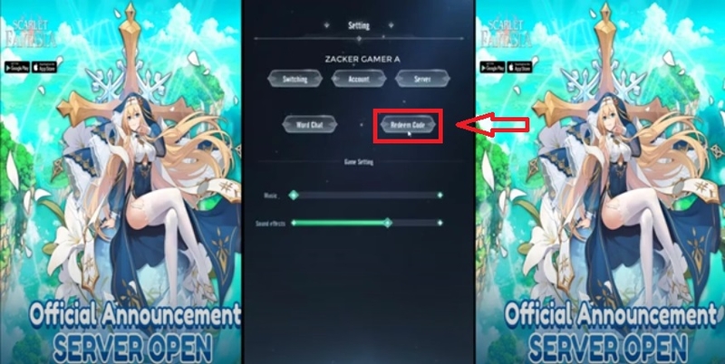 Tổng hợp code Scarlet Fantasia và cách nhập nhận quà khủng