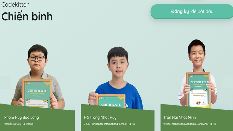 CodeKitten: Bật mí nền tảng lập trình kéo thả thuần Việt cho trẻ