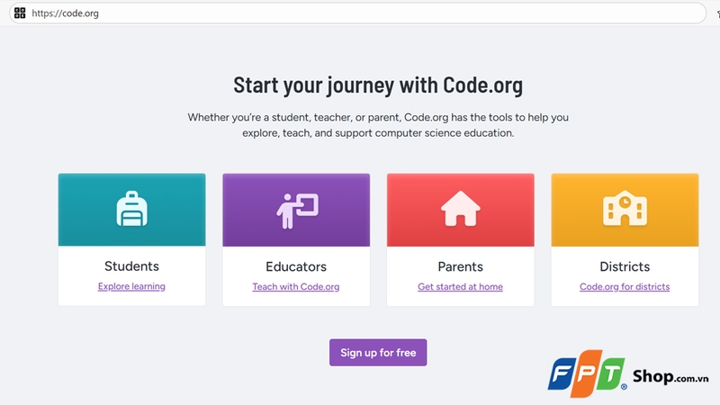Code.org - Khám phá một không gian học lập trình siêu thú vị