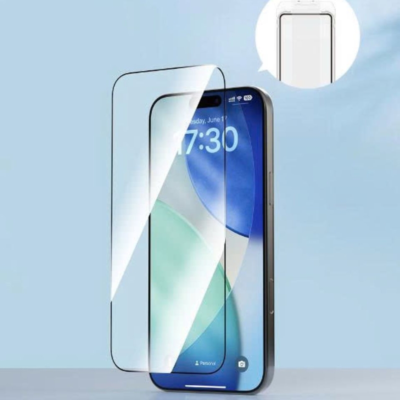 Combo 4in1 cường lực/Ốp/Lens/Sạc Devia iPhone 17 Pro Max