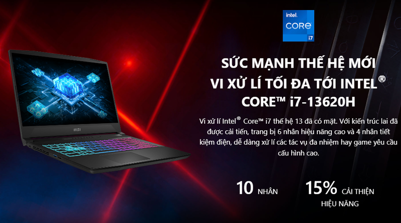 Top 5 laptop MSI Cooler Boost 5 đáng chú ý năm 2025