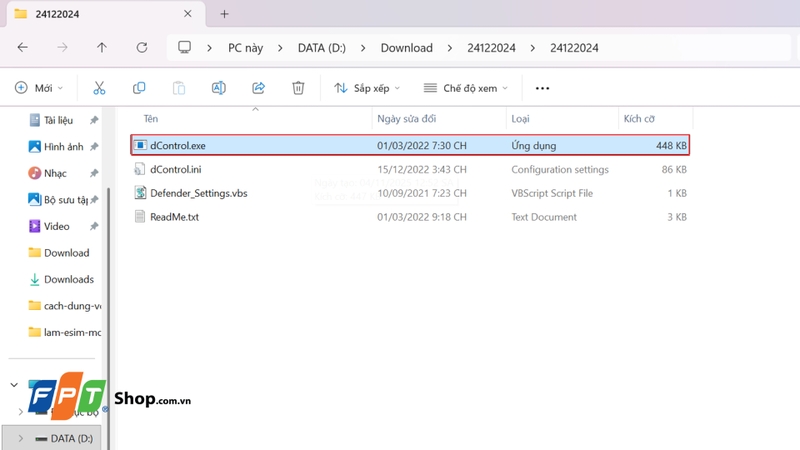 Defender Control: Phần mềm quản lý Windows Defender hiệu quả