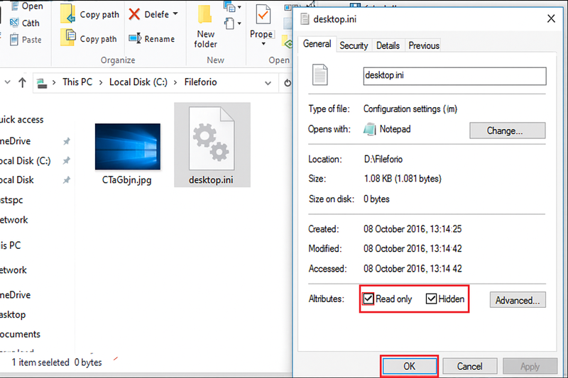 Tìm hiểu File Desktop.ini là gì? Cách ẩn và xóa file Desktop.ini