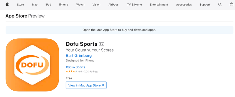 Dofu Sports app: Ứng dụng “bỏ túi" của anh em mê thể thao
