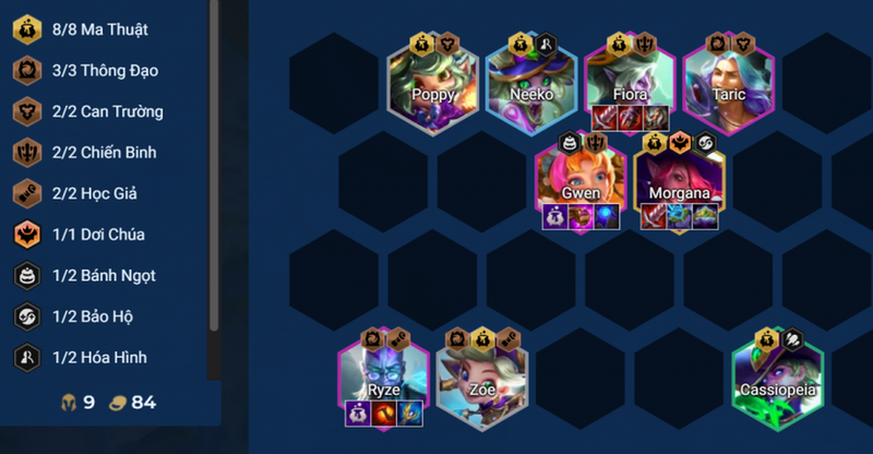 Bí kíp xây dựng đội hình Ma Thuật Ryze x Gwen DTCL Mùa 12 cực chuẩn ...