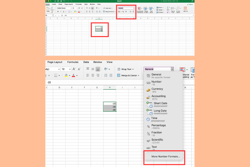 Cách đóng dấu ngoặc số âm trong Excel nhanh giúp bảng tính chuyên nghiệp