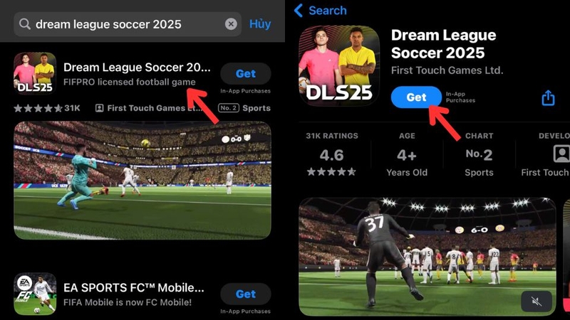Cách tải DLS 2025 (Dream League Soccer 2025) cho iPhone, Android và máy ...