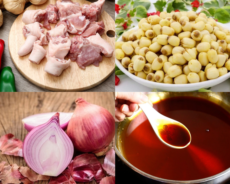 Hướng dẫn cách nấu đuôi heo hầm hạt sen bổ dưỡng, mềm ngon