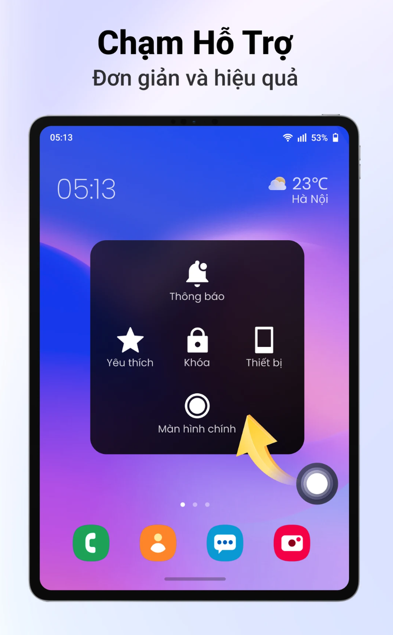 Tìm hiểu Easy Touch: Ứng dụng trợ chạm thông minh trên Android