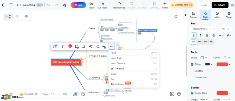 Cách sử dụng Edraw Mind Map tạo sơ đồ tư duy hiệu quả nhất