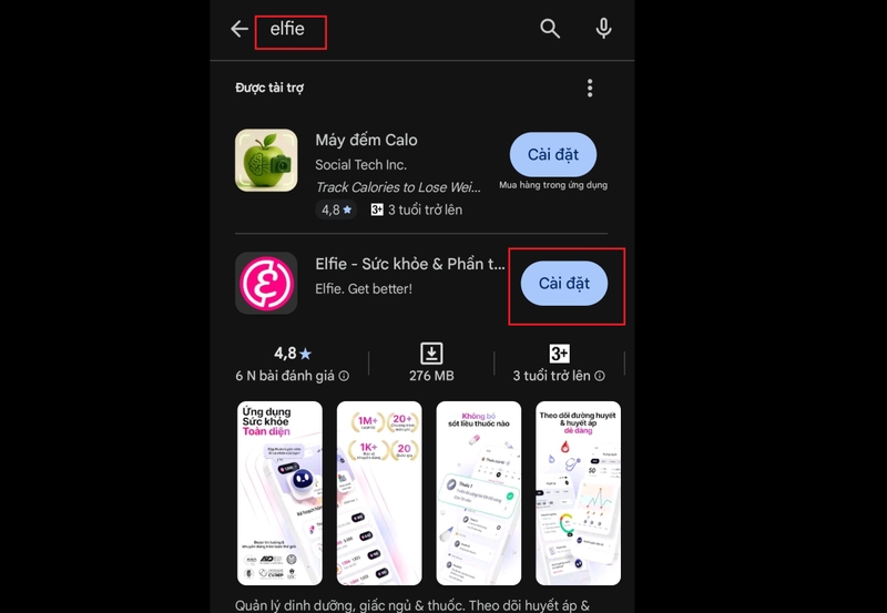 Elfie: App quản lý sức khỏe người đái tháo đường, huyết áp cao