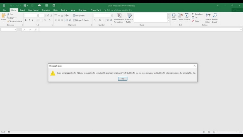 3 cách sửa lỗi “Excel Cannot Open The File Because The File Format Or File Extension Is Not Valid”