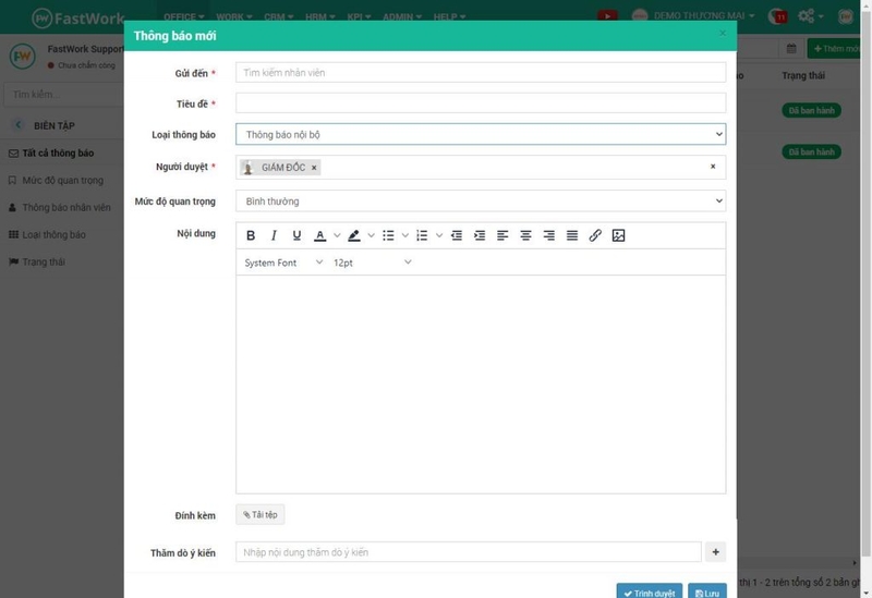 Khám phá cách sử dụng Fastwork: Công cụ quản lý công việc, nhân sự, khách hàng trên một nền tảng ...