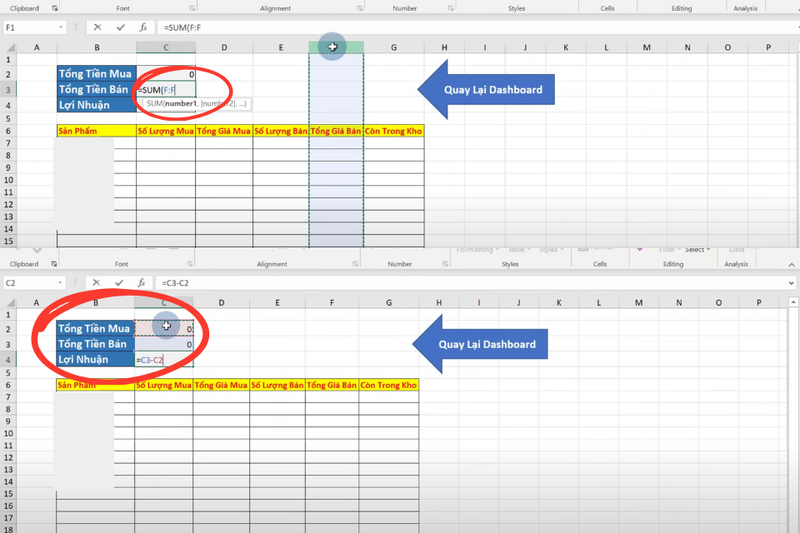 File Excel quản lý bán hàng tối ưu hóa lợi nhuận quản lý kho hàng chặt chẽ