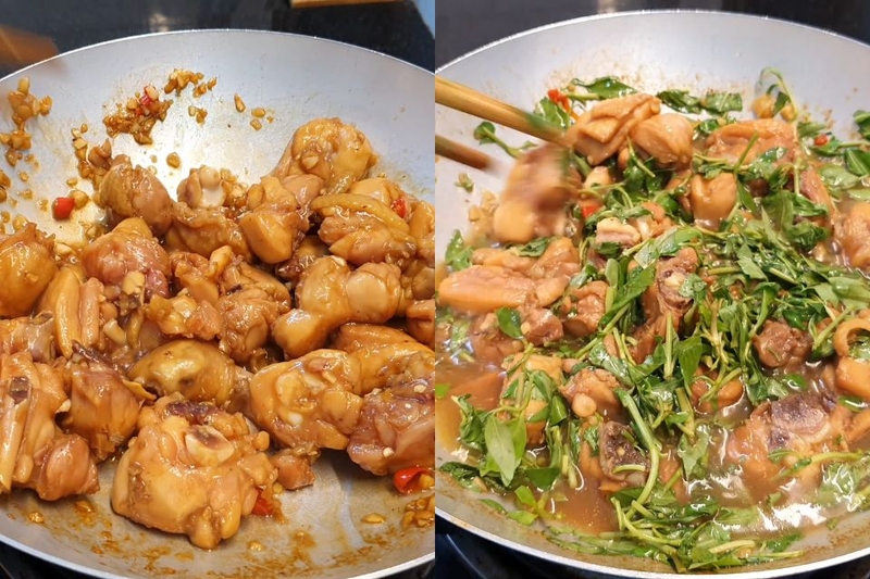 Cách làm gà kho rau răm thơm, đậm vị, cả nhà ai cũng thích mê