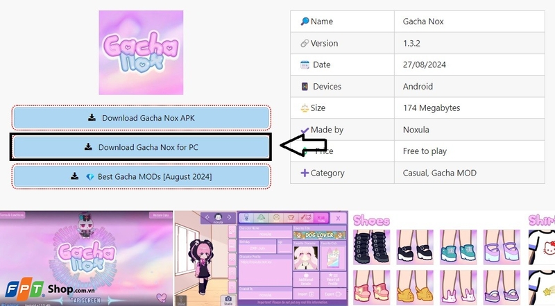 Tải Gacha Nox: Trò chơi độc đáo trên PC và điện thoại di động