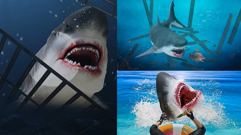 Game Megalodon Shark Sea Battle – Khám phá cuộc chiến sinh tồn