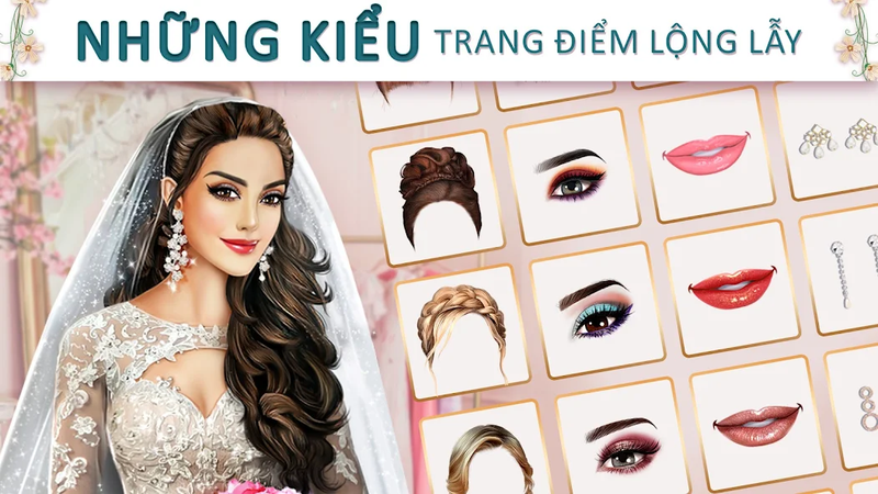 Top 5 game trang điểm cô dâu hấp dẫn, hay nhất trên điện thoại