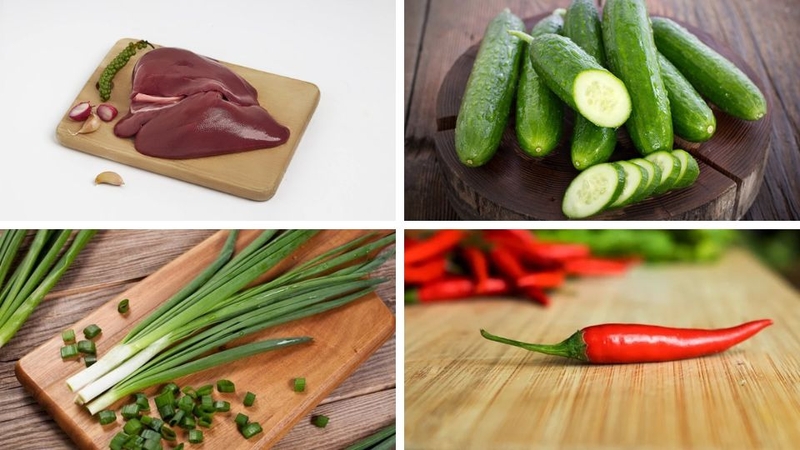 Học ngay cách chế biến gan xào dưa leo ngon ngọt, chuẩn vị