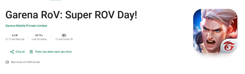 Tìm hiểu về Garena RoV: Super ROV Day! Tựa game MOBA đỉnh cao