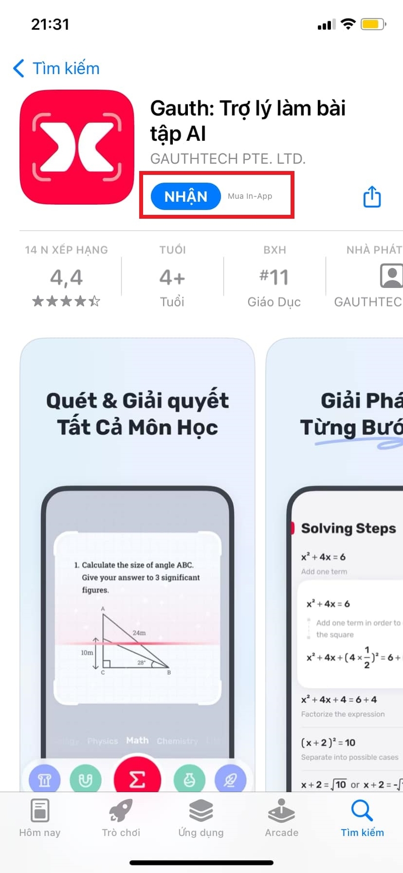 Khám phá Gauth App: Trợ lý AI hỗ trợ làm bài tập hữu ích