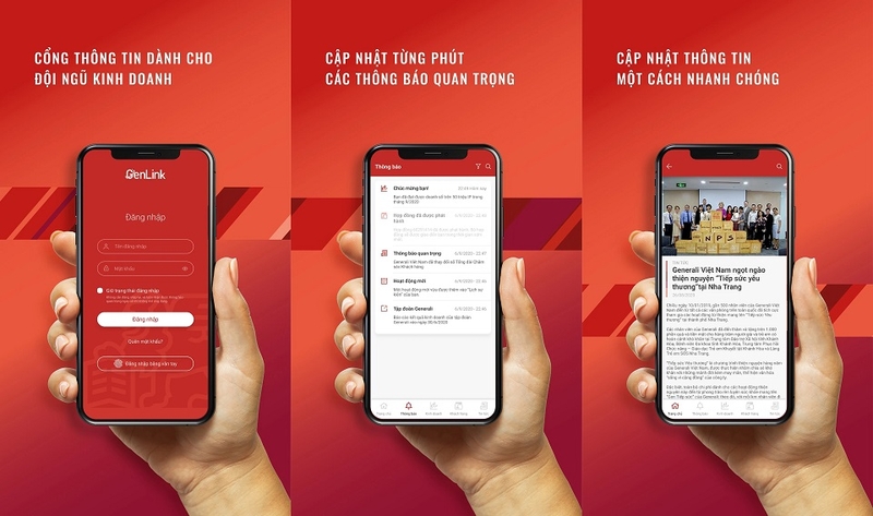 GenLink - Ứng dụng quản lý hiệu suất, hợp đồng và thu nhập