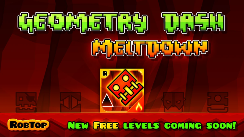 Geometry Dash Meltdown - version spin-off của tựa game đình đám Geometry Dash?