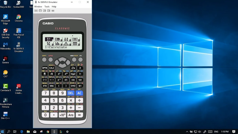 Hướng dẫn cài đặt giả lập Casio 580 chi tiết và cách sử dụng trên máy ...