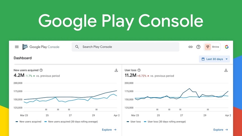 Tải Google Play Console: Công cụ quản lý ứng dụng cho Android