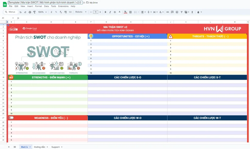 Tổng hợp mẫu Google Sheet Template miễn phí đẹp nhất 2024