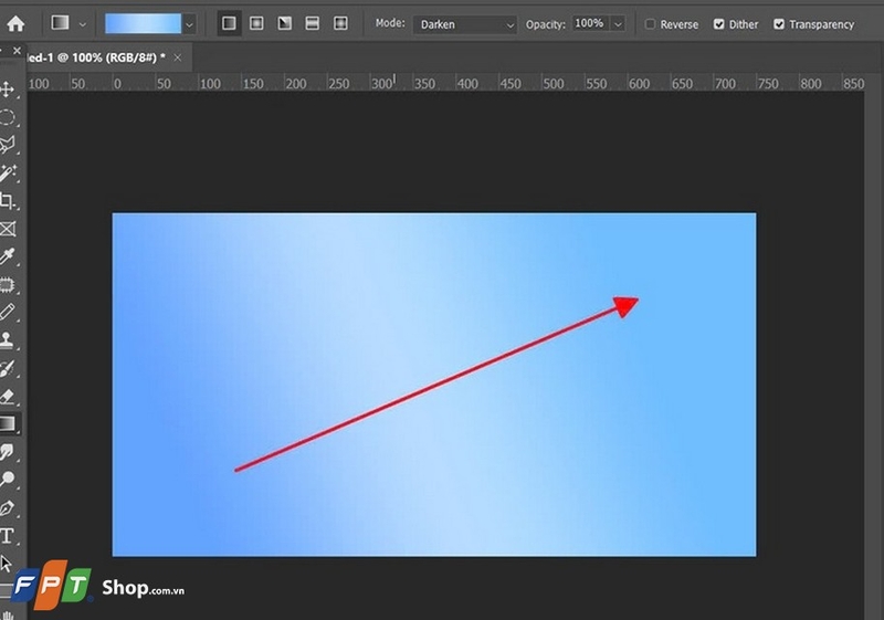 Gradient và cách tạo màu gradient trong Photoshop và Canva