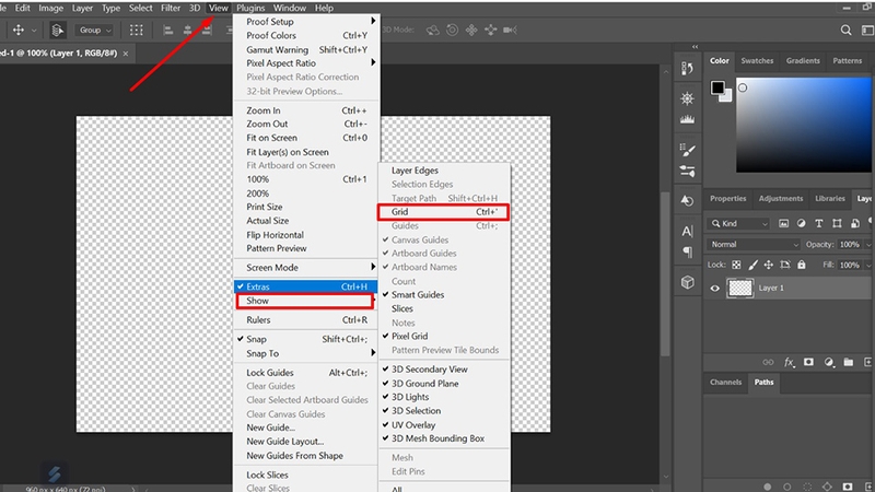 Grid là gì? Hướng dẫn cách tạo Grid trong Photoshop cho những người mới ...