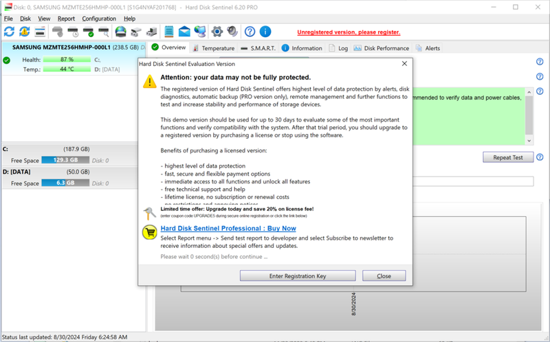 HDSentinel Portable: Cách tải và những thông tin liên quan