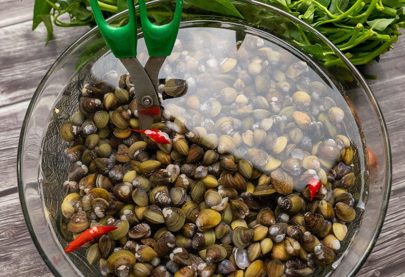 Gợi ý nhanh công thức làm hến phơi nắng ngon cay, lạ miệng
