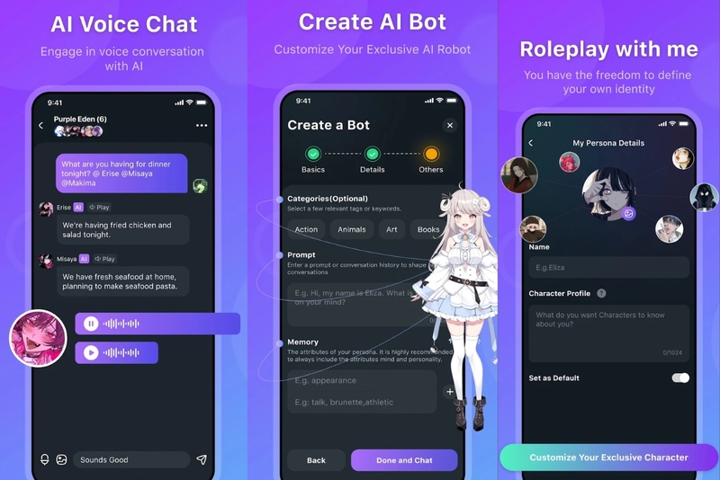 Tất tần tật về HiWaifu - ứng dụng AI trò chuyện và nhập vai