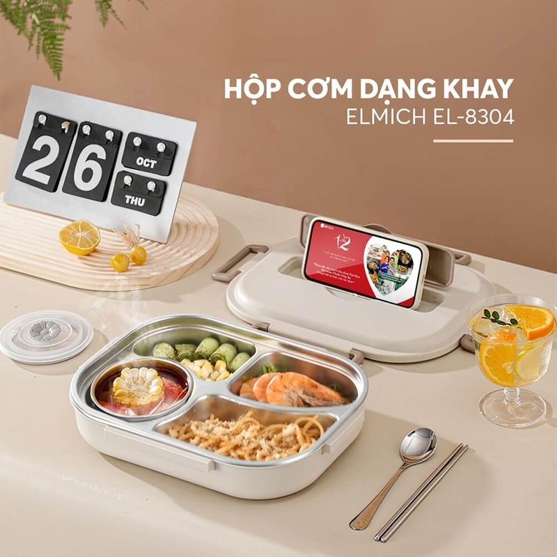 Hộp cơm giữ nhiệt Elmich có tốt không? Các loại hộp cơm giữ nhiệt ...