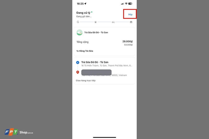 Cách hủy đơn Grab Food nhanh chóng, đơn giản và hiệu quả