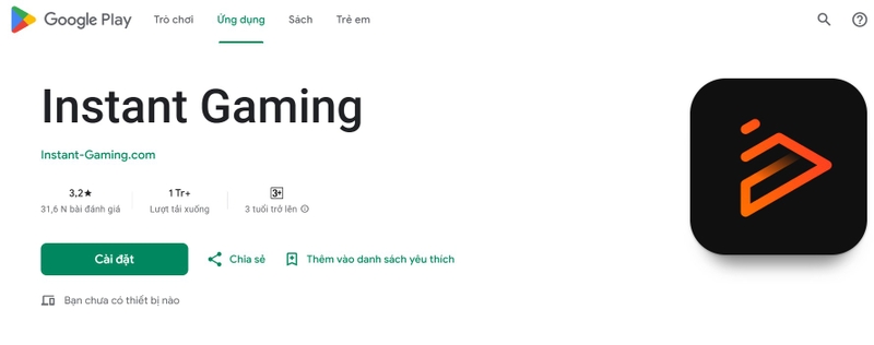 Instant Gaming – Truy cập kho game nhanh chóng chỉ trong vài giây